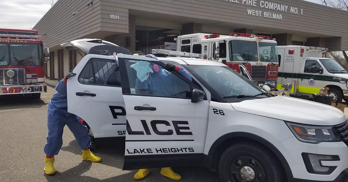 300 First Responder Vehicles Given Free Coronavirus Disinfecting ...