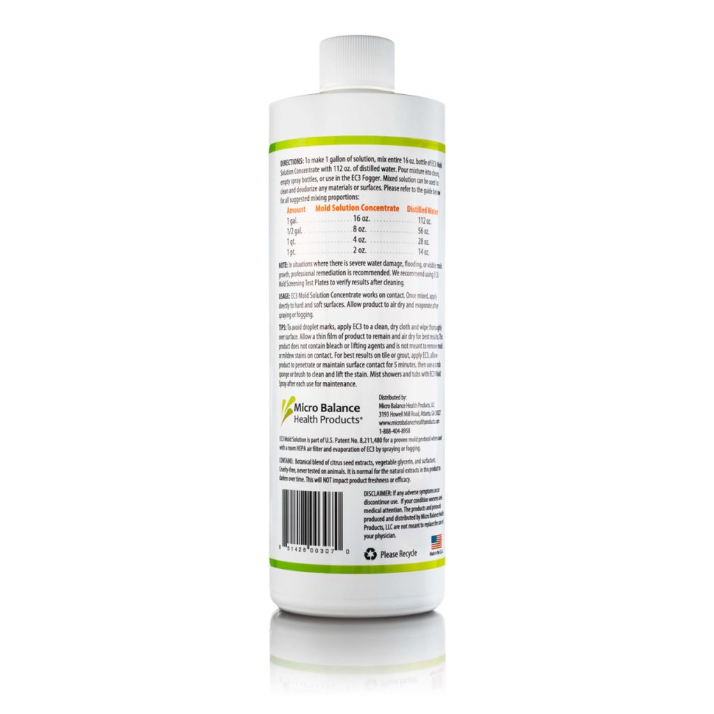 EC3 Mold Solution Concentrate | HomeCleanse