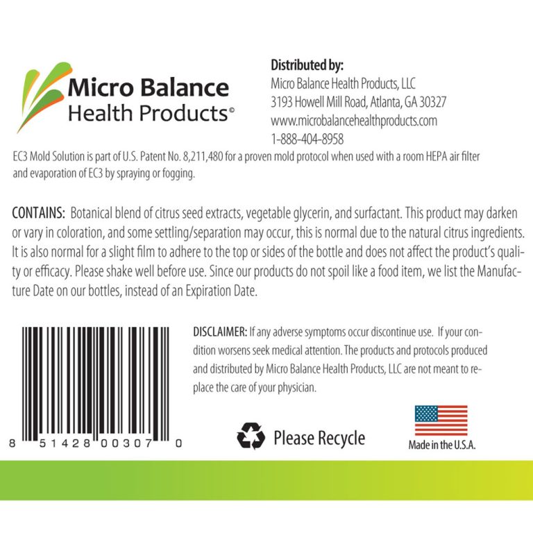 EC3 Mold Solution Concentrate | HomeCleanse